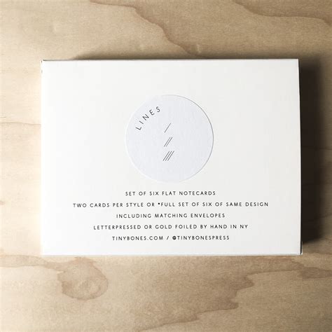 Lines — Tiny Bones Press