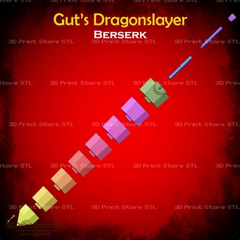 3d File Berserk Sword Dragonslayer Fan Art 3d Print Model 🗡️ ・3d