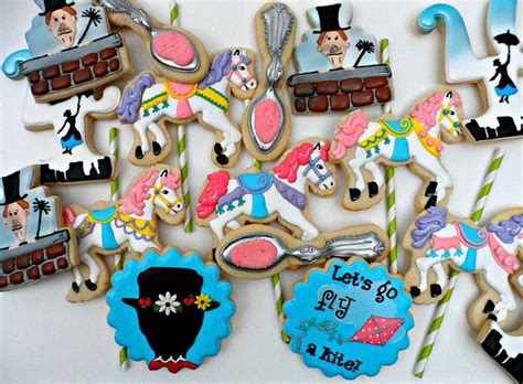 1000 Images About Mary Poppins Theme Cookies Cakes Ideas On