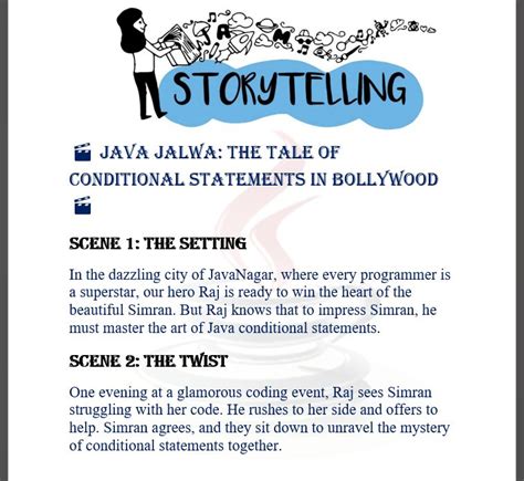 Ishika Maurya On Linkedin 🌟java Jalwa The Bollywood Tale Of Conditional Statements🌟 In The