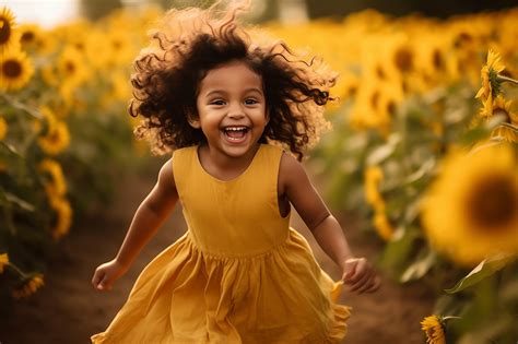 Ai产生的 向日葵 小姑娘 Pixabay上的免费图片