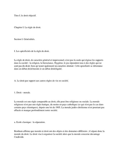 Notes Sur Lintroduction Au Droit 1° Partie Docsity