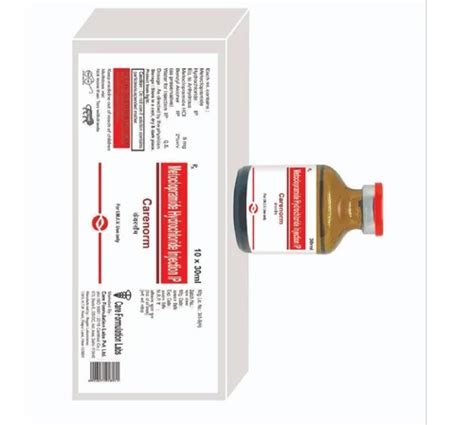 Metoclopramide Hydrochloride Injection Ip For Hospital At ₹ 43 Vial In