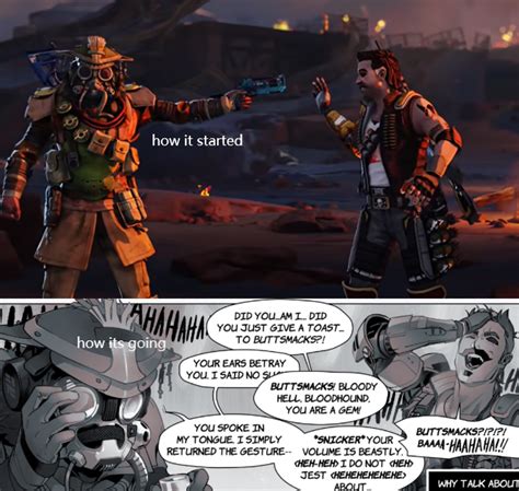 Bloodhound And Fuse Are Adorable W R Apexlegends