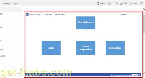 Sharepoint Visio Web Access Web Partı Ekleme Get