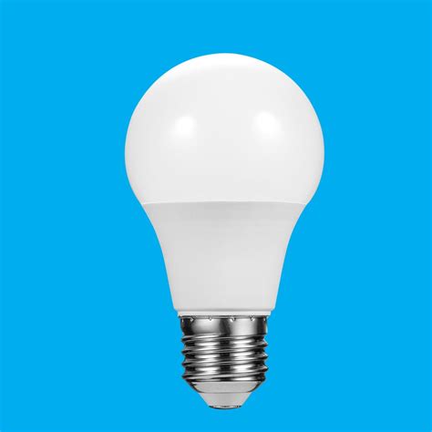 5w A60 Light Bulb E27 Cool White Switched Home