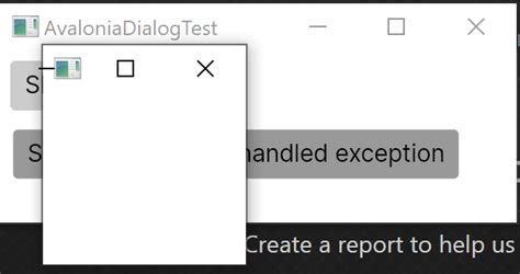 Dialogs Shown Via Appdomaincurrentdomainunhandledexception Do Not Render · Issue 5387