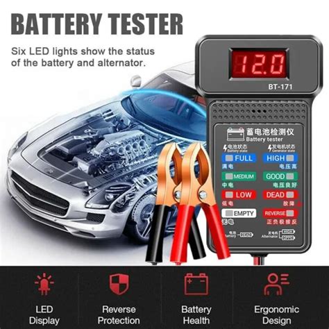 Automotive Circut Test Analyzer Battery Detector Digital Car Battery