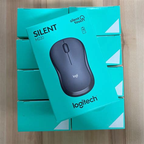 Logitech M220 Silent Wireless Mouse White, Computers & Tech, Parts ...