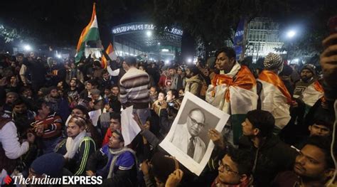 Delhi Protest At Ito Over Jnu Violence Delhi News The Indian Express