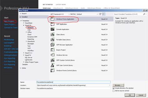 How To Force NET Application To Run As Administrator Using UAC