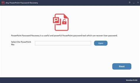 Any Powerpoint Password Recovery Recover Password For Powerpoint