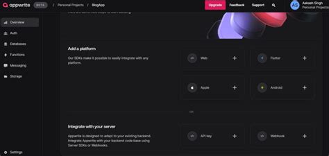 Aakash Singh On Linkedin Appwrite Tech Reactjs Nextjs