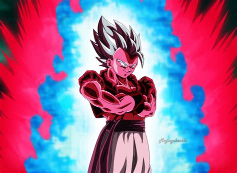Gogeta Blue Kaioken X10 By Majingokuable On DeviantArt