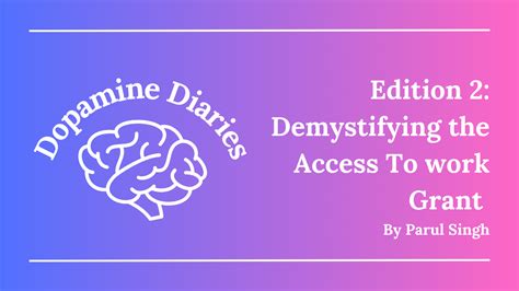 Edition 2 Demystifying The Access To Work Grant