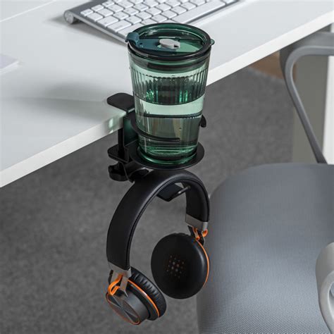 루나랩 멀티 컵홀더 컵받침 거치대 헤드셋 헤드폰 데스크테리어 가방걸이 Luna Lab