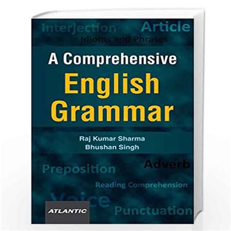 A Comprehensive English Grammar By Raj Kumar Sharma Bhushan Singh Buy