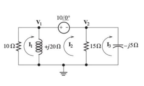 Solved Question 22solve The Node Voltages Shown In Figure