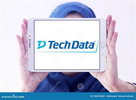 Tech Data Company Logo Editorial Photography Image Of Motto 120478582