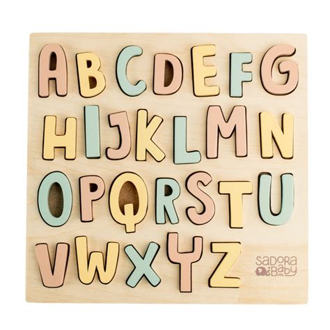Buy Wooden Alphabet Puzzle On Snooplay India