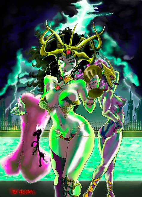 Rule 34 2girls 3d Vicens Black Hair Crone Hellebron Dark Elf Druchii