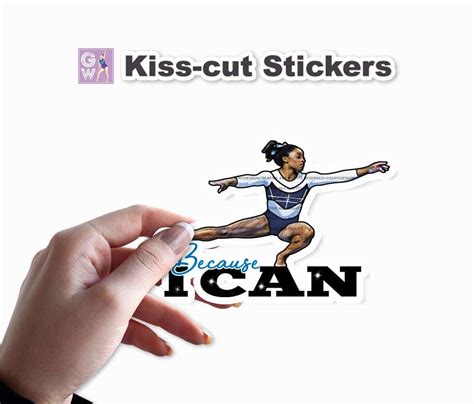 Simone Biles Stickers Simone Biles Usa Gymnastics Gymnastics Sticker