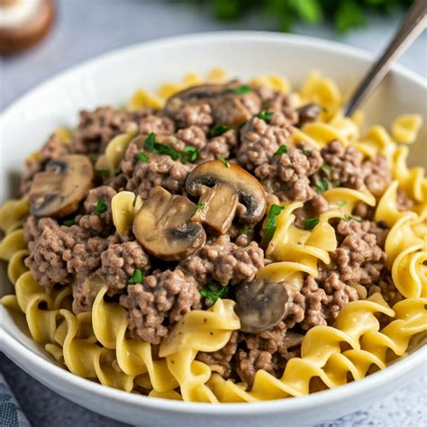 Ground Beef Stroganoff Recipe Easy Comforting And Delicious Tastytrcks