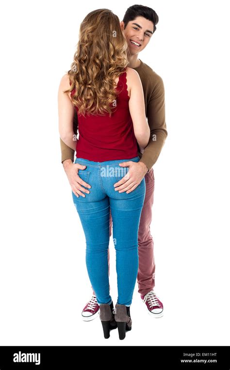Love Couple Hugging Each Other Stock Photo Alamy