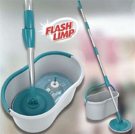 Mop Giratório Eco ideal para pisos frios sintéticos ou madeira