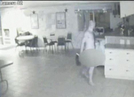 The Naked Theft Cheeky Sausage Burglar Caught On CCTV Streaking