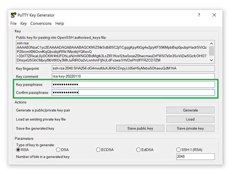 generating ssh key pairs with putty to connect to a vps cloudsigma