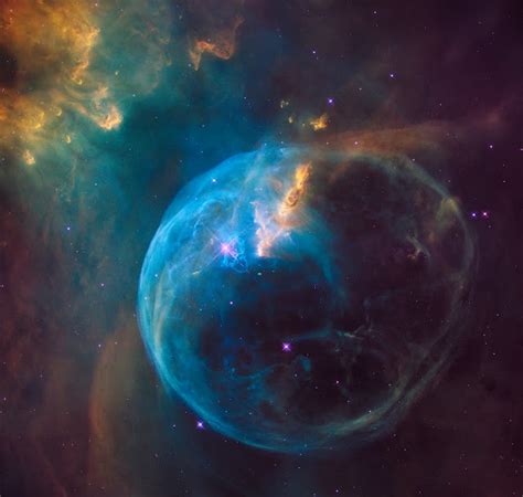The Bubble Nebula Earth Blog
