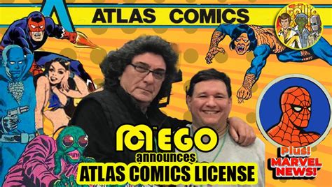Mego Announces Atlas Comics Toy Line Plus Marvel Update Ps