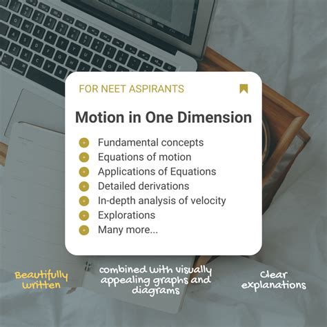 Motion In One Dimension Hand Written Notes PDF NEET Shop Handwritten Notes SHN