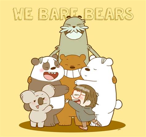 动画咱们裸熊Pixiv同人插画图片 BoBoPic