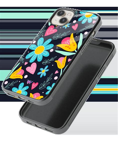 Floral Glass Case Wrapstore