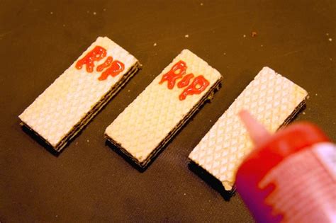 할로윈쿠키할로윈레시피 노오븐 할로윈 쿠키 ⑤ 무덤 컵케이크 네이버 블로그