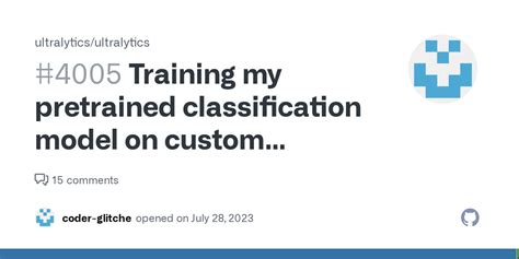training my pretrained classification model on custom dataset with