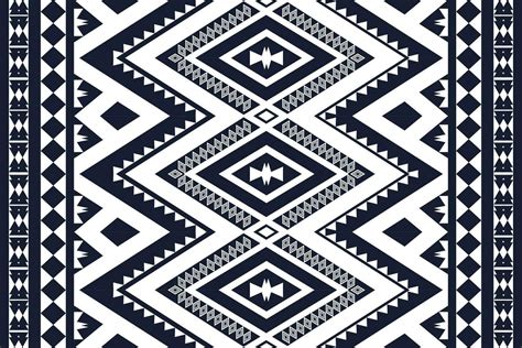 diseño tradicional de patrón étnico geométrico para fondo alfombra