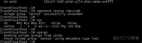 Lvm分区linux磁盘扩容实战51cto博客linux Lvm扩容