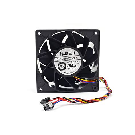 فن خنک کننده Avalon Df1205012b2fn 12v 8a 120mm معدن کاری زئوس