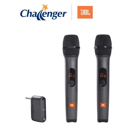 Jbl Wireless Microphone Set Shopee Singapore
