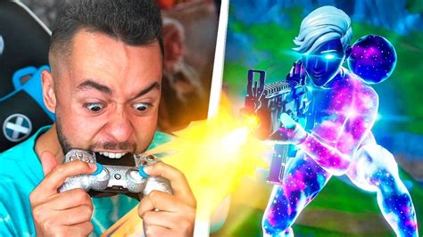 Jugando Con La Nueva Skin Galaxy De Fortnite Thegrefg Youtube