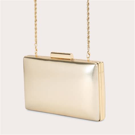 Aintree Clutch Gold Clutch Bag By Carvela