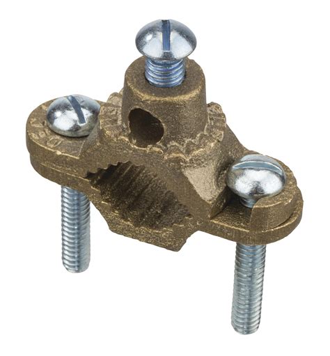 Heavy Duty Bronze Ground Clamp For Water Pipe 12″ To 1″ Pipe Nsi