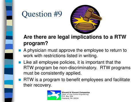 PPT Return To Work Programs PowerPoint Presentation Free Download ID 5515150