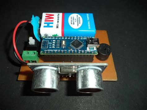 Ultrasonic Blind Walking Stick Using Arduino Circuit Diagram Pcb Layout