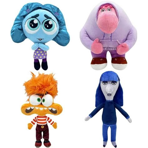 Inside Out 2 Plush Toysjoy Envy Ennui Disgust Anger Sadness