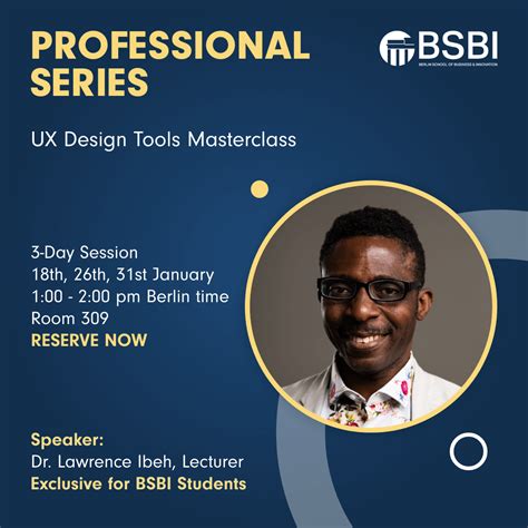 Professional Series Ux Design Tools Masterclass Bsbi