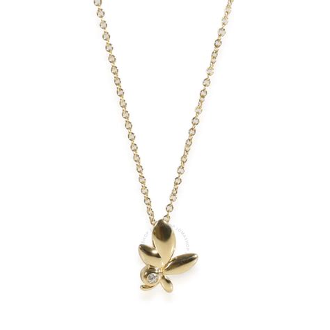 Tiffany And Co Pre Owned Tiffany And Co Paloma Picasso Olive Leaf Pendant